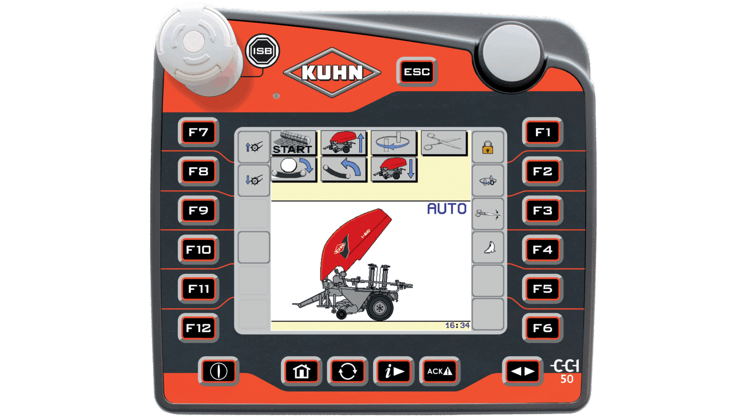 Terminal ISOBUS CCI 50 - KUHN Center Schweiz